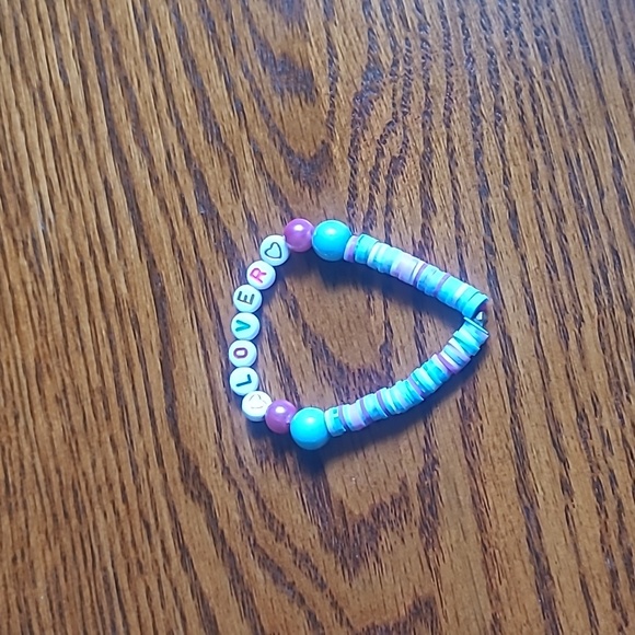 Accessories | Taylor Swift Lover Clay Bead Bracelet | Poshmark